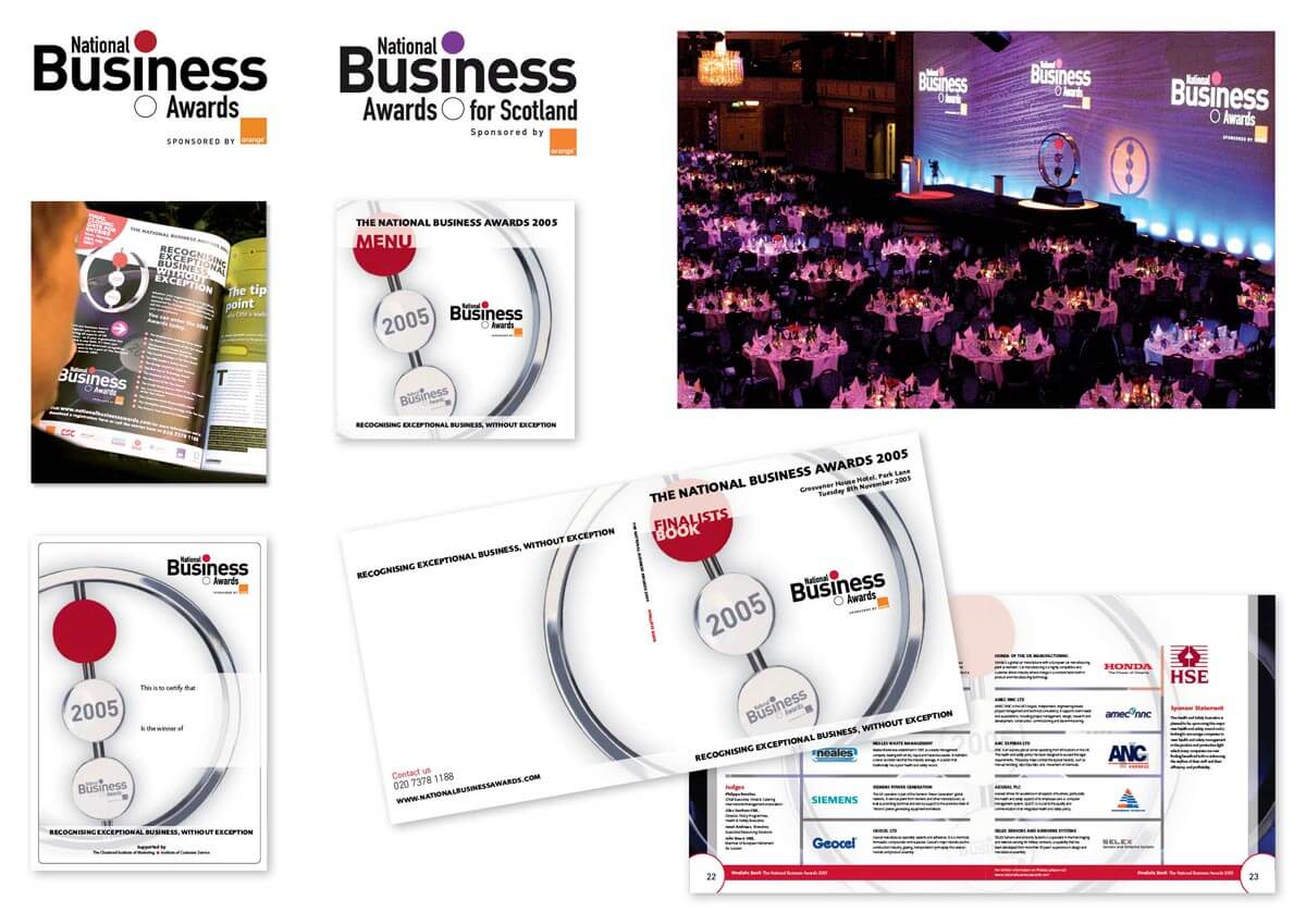 Cohesive Brand Identity and Marketing Collateral for Awards